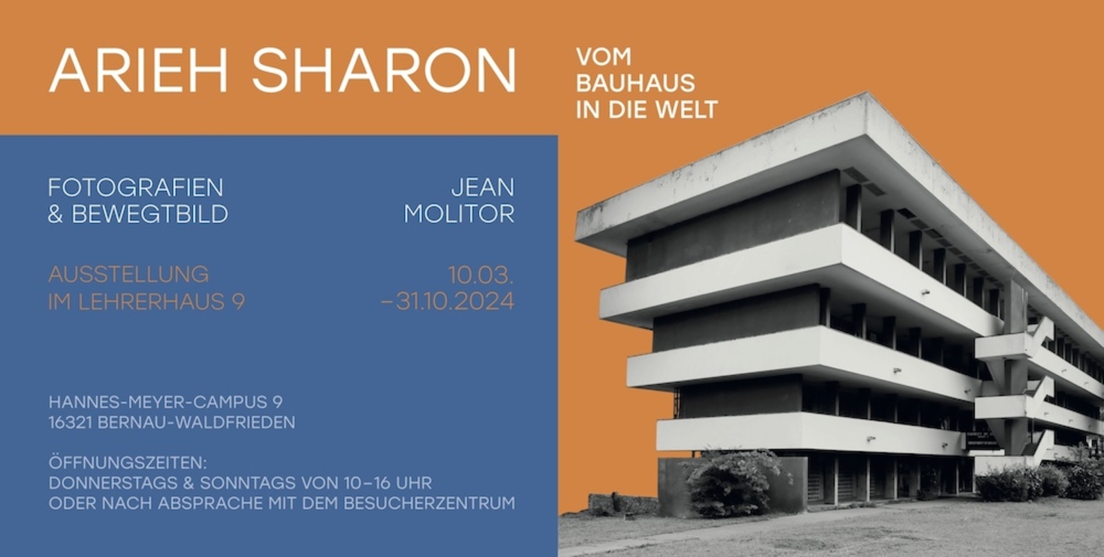 Bauhaus Denkmal Bundesschule Bernau - Arieh Sharon